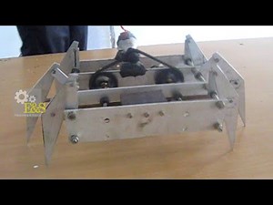Mechanical spider using Klann mechanism (Mechanical Engineering Project)