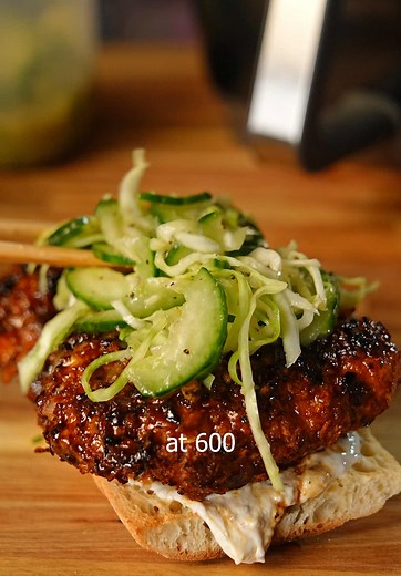 Honey Butter Chicken Sandwich Recipe Using Air Fryer