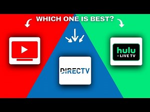 YouTube TV vs DirecTV Stream vs Hulu + Live TV 2025 | Which One Is Best?