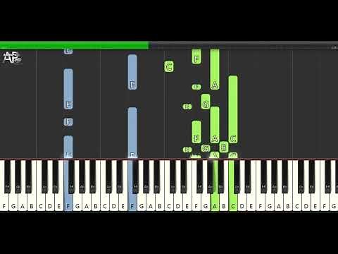 Pink Floyd - Breathe (In The Air) | Adelina Piano synthesia tutorial