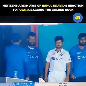 With Pujara enduring yet another failure, Twitterati came out hard at him and trolled the veteran batter mercilessly. However, Team India head coach Rahul Dravid seems to have a different perspective of viewing Pujara’s failure and this video has gone viral in which Dravid can be seen patting Pujara on the back. | ScoopWhoop Videos
