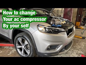 Replacing the ac compressor on a jeep Cherokee
