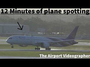 12 Minutes of Epic Plane Spotting at Perth Airport – Nonstop Takeoffs & Landings!