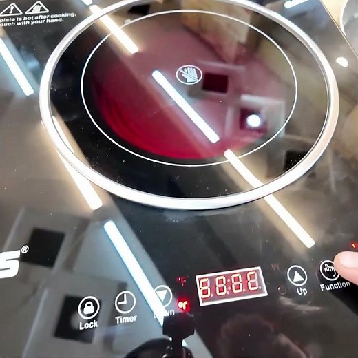 Geepas Double Burner Infrared Cooker GIC6132P