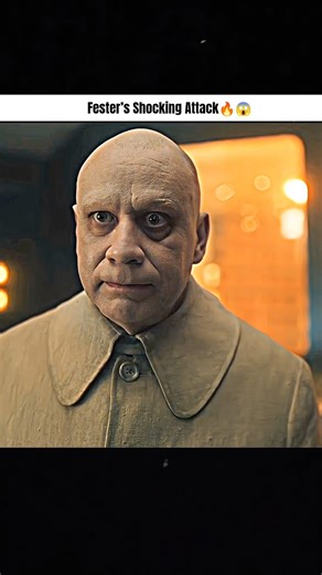 ⚡Fester’s Shocking Attack🔥😱l Secret Flixx l#wednesday #season2 #fester #shorts #viral #ytshorts #yt