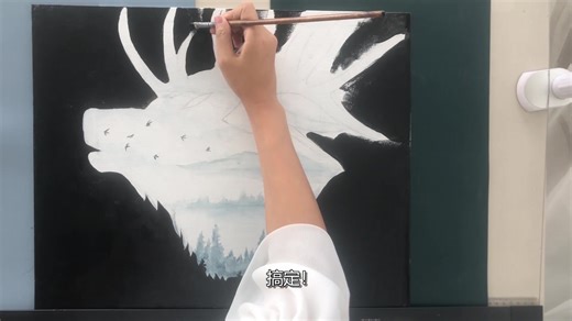 【教程】简单又好看的装饰画——用一招教你绘画的快速造型构图能力