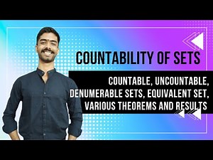 Countable and Uncountable Sets, Denumerable Sets | One Shot | Real Analysis Hindi