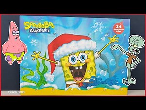 SPONGEBOB ADVENT CALENDAR! Unboxing 24 days of Spongbob Socks