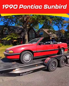 101K views · 1.5K reactions | I Bought a Low Mileage 1990 Pontiac Sunbird Convertible Was it Worth it? | Auto Auction Rebuilds | Facebook