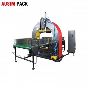 [Hot Item] Horizontal Orbital Stretch Wrapper/Wood Door Orbital Stretch Film Profile Wrap Machine