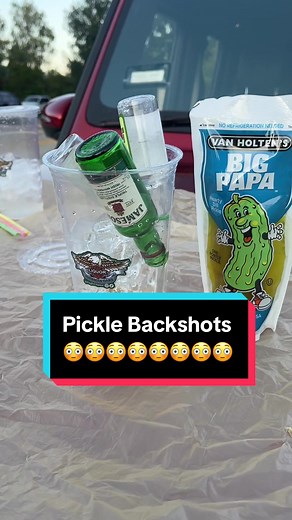 Trying Pickle Backshots for the First Time!