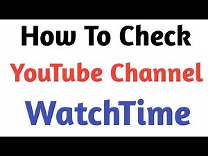 How to check watchtime minutes on YT studio Short way & Easy | check watchtime 240000 minutes 2020