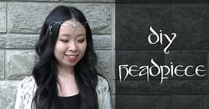 How to Make a Headpiece / Circlet with wire - SPARKLY BELLY