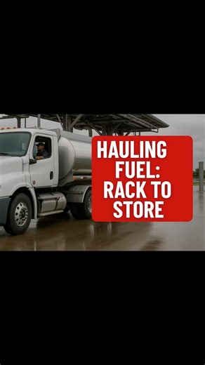 Fuel Hauling: From Rack to Store Explained 🚛🔥 #shorts