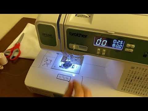 Brother XR3240 Upper and Lower Thread Set Up