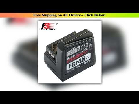 Flysky FGR4S V2 Receiver AFHDS Single-Antenna Bidirectional PWM /PPM / IBUS Output Receiver for
