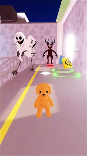 PUPPY PLAY 99 FIRST FOREST BARRY PRISONE OBBY #roblox#shorts