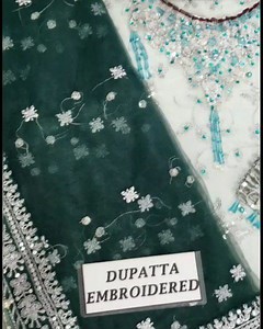 MARIA.B SHIRT NET DUPATTA NET TROUSER JAMAWAR ADDA WORK* Front...