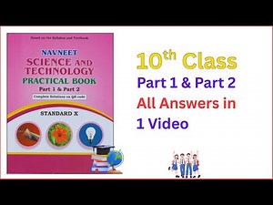 Class 10th Science & Technology (Practical Book) Answers | All Experiment Solution