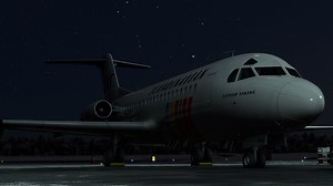 Livestream flying the Fokker F28 from Kiruna to Umeå in Microsoft Flight Simulator