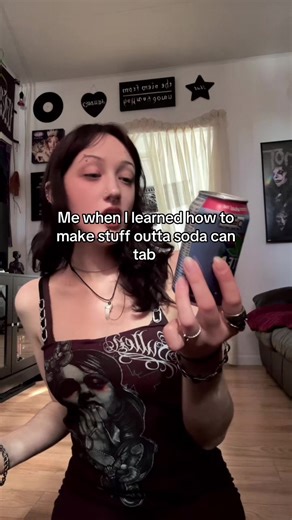 #alt #emo #diy #punk #altfashion | Crafts Using Can Tabs