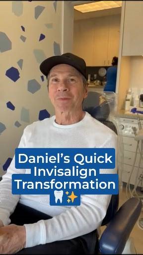 Daniel’s Quick Invisalign Transformation: Perfect Smile in Just 7 Months! 🦷✨ After years of misaligned teeth, Daniel finally decided to try Invisalign—and the results were amazing! What he thought would take 18 months turned into a quick and easy 7-month journey to a perfectly aligned smile. Watch how Dr. Thind’s modern approach made Daniel’s smile transformation a breeze! Ready for your own smile makeover? Schedule your consultation today! // #DefiniteDental #InvisalignTransformation #SmileJou