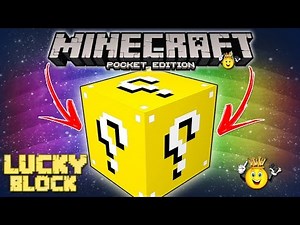 ⭐️Como colocar Lucky Block Minecraft PE