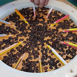 13K views · 135 reactions | DIY Coffee Beans and Colored Pencils | DIY & Crafts USA | Facebook