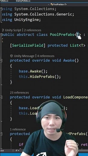 Tái sử dụng code - 1 Phút Kinh Nghiệm - E12 #saigame #unity #coding
