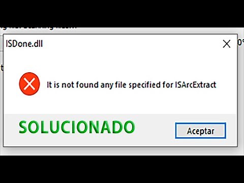 Error al extraer juego | Windows 10/11 | ISDone.dll it is not found any file for isarcextract ✅