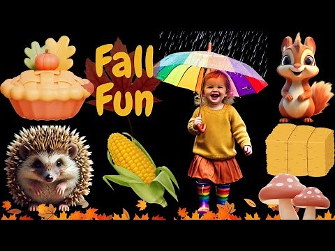 Fall/Autumn Fun Sensory Video