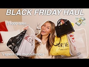 BLACK FRIDAY HAUL 2022 *i spent too much money*