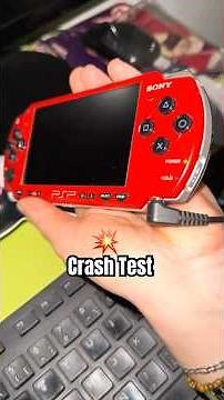 I wasn't expecting that 🤪 PSP crash test, paid €5 🤑 #gaming