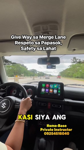38K views · 351 reactions | Kapag nasa expressway ka, laging tandaan na mag #GiveWay sa mga sasakyang papasok galing exit ramp. Bawasan ang bilis, bantayan ang #MergeLane, at bigyan sila ng tamang puwang para makapasok nang ligtas. Iwas biglang preno, iwas banggaan. Respeto sa kapwa motorista sa #Expressway. Drive smart, stay safe. #DrivingLessons #RoadSafety #ExpresswayTips | Driving Lessons | Facebook