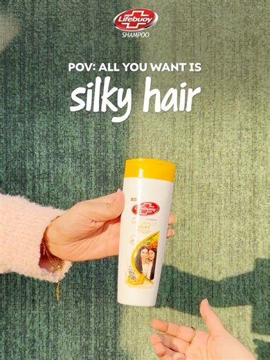 Achieve Naturally Silky Hair with Lifebuoy Shampoo