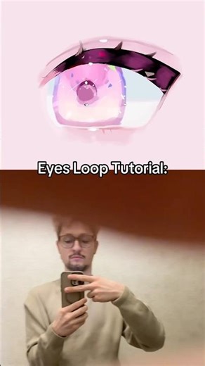 Eyes Loop Tutorial👁️👁️ ​⁠artist: @IMustBeTheReason_Why