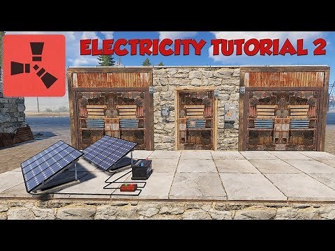 Rust Electricity Tutorial #2 - Door Controllers - Pressure Pads - Laser Detectors