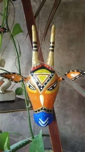 Just a Glimpse… Full Tribal Mask Tutorial Uploaded!