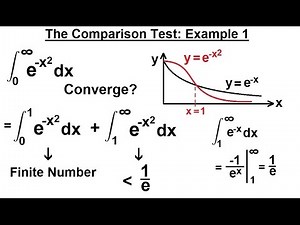 Calculus 2: Improper Integrals (12 of 16) Comparison Test: Example 1