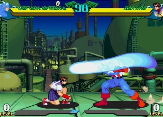 1.4K views · 17 reactions | Marvel Super Heroes vs. Street Fighter - Captain America & Hulk - Arcade Mode | Fighting Gamers | Facebook