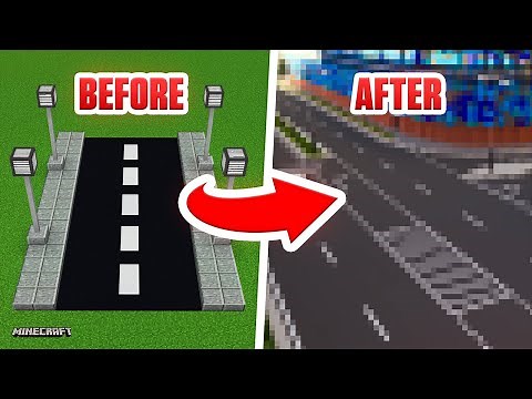 How to Build Roads in Minecraft