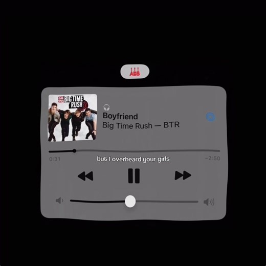 Boyfriend by Big Time Rush - Interactive Music Player