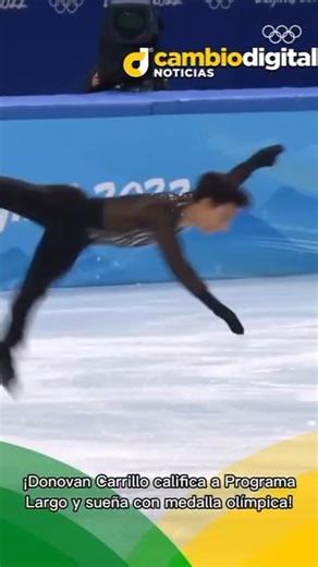 Cambio Digital Noticias on Instagram: "¡#DonovanCarrillo califica a #Programa Largo y sueña con medalla #olímpica! México.- Con una actuación que dejó una calificación de 75.56 puntos, Donovan Carrillo consiguió terminar entre los 24 mejores del Programa Corto y calificar hacia la contienda por medallas, el Programa Largo en los Juegos Olímpicos de Invierno 2026. Siendo el quinto en el orden de salida, Donovan Carrillo vivió su segunda participación en unos Olímpicos de Invierno, presentando "Hi