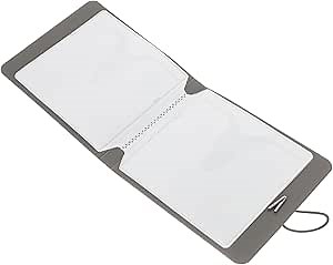 TIDTALEO 12 CD Bag CD Storage Case CD Media Collection Bag DVD Binder DVD Storage Shelf Binder Inserts Case Disc Holder Case CD Wallet Car Storage Box Disc Bag Storage Rack