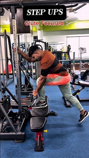 💥 Glute-Focused Cable Step-Up Tips 💪 #fitnesstips #shorts