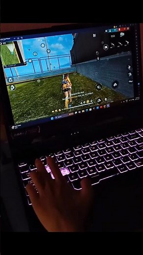 Playing FF For The First Time In Laptop 🍷| Free Fire Max | PC Gameplay