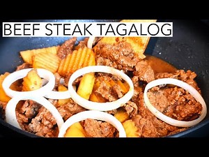 BEEF STEAK | ORIGINAL BISTEK TAGALOG RECIPE