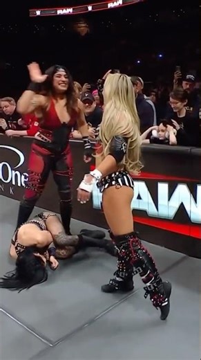 Mami fell right into The Judgment Day’s trap 😭😭😭 #WWERaw