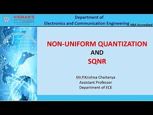5. Non-uniform Quantization