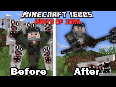 Minecraft but it's set in the 1600s with JOHN | Minecraft Modded SMP